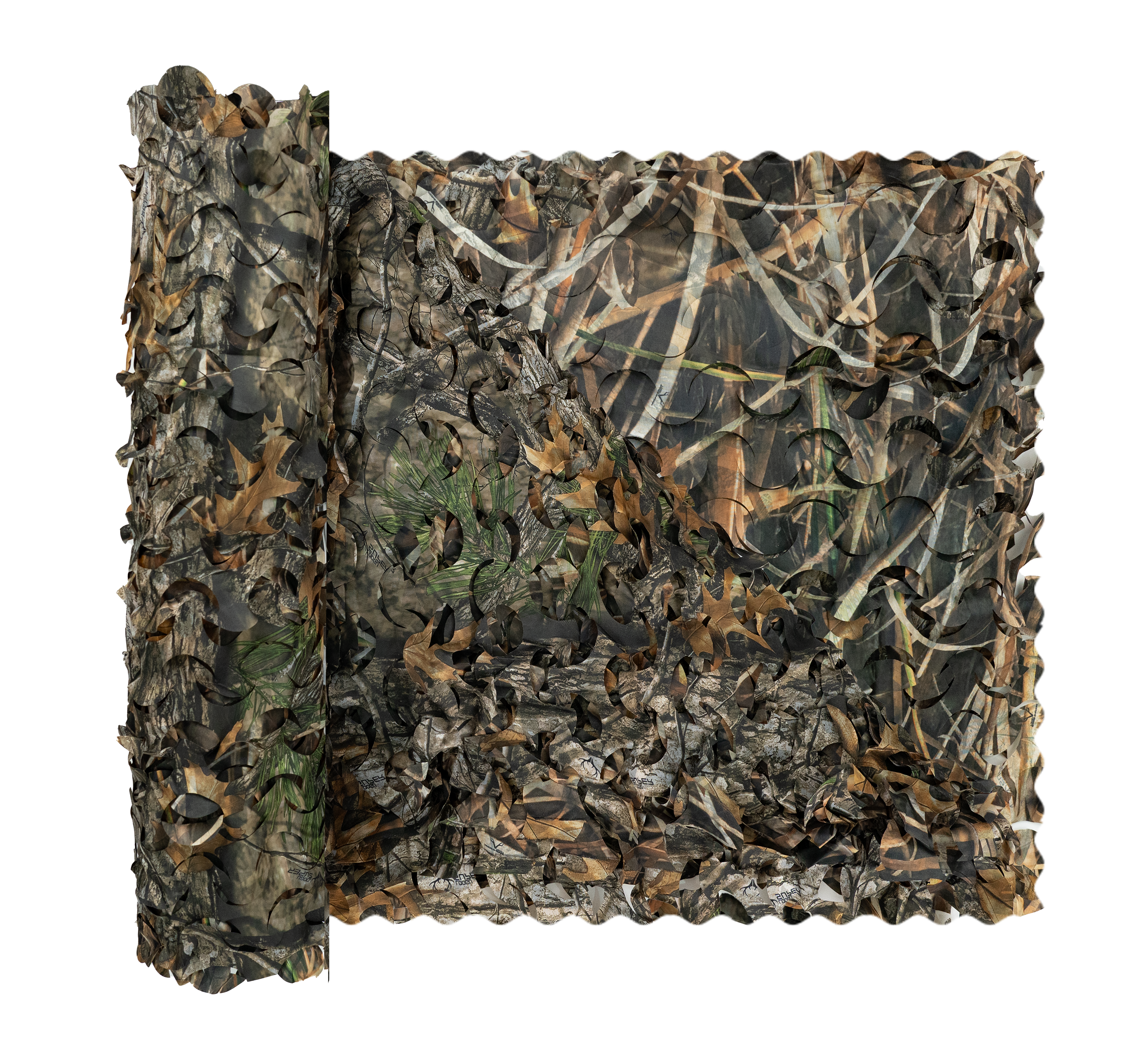 LOOGU Reversible Halfcircle Cutting Camo Netting Super Tree +Grass ...