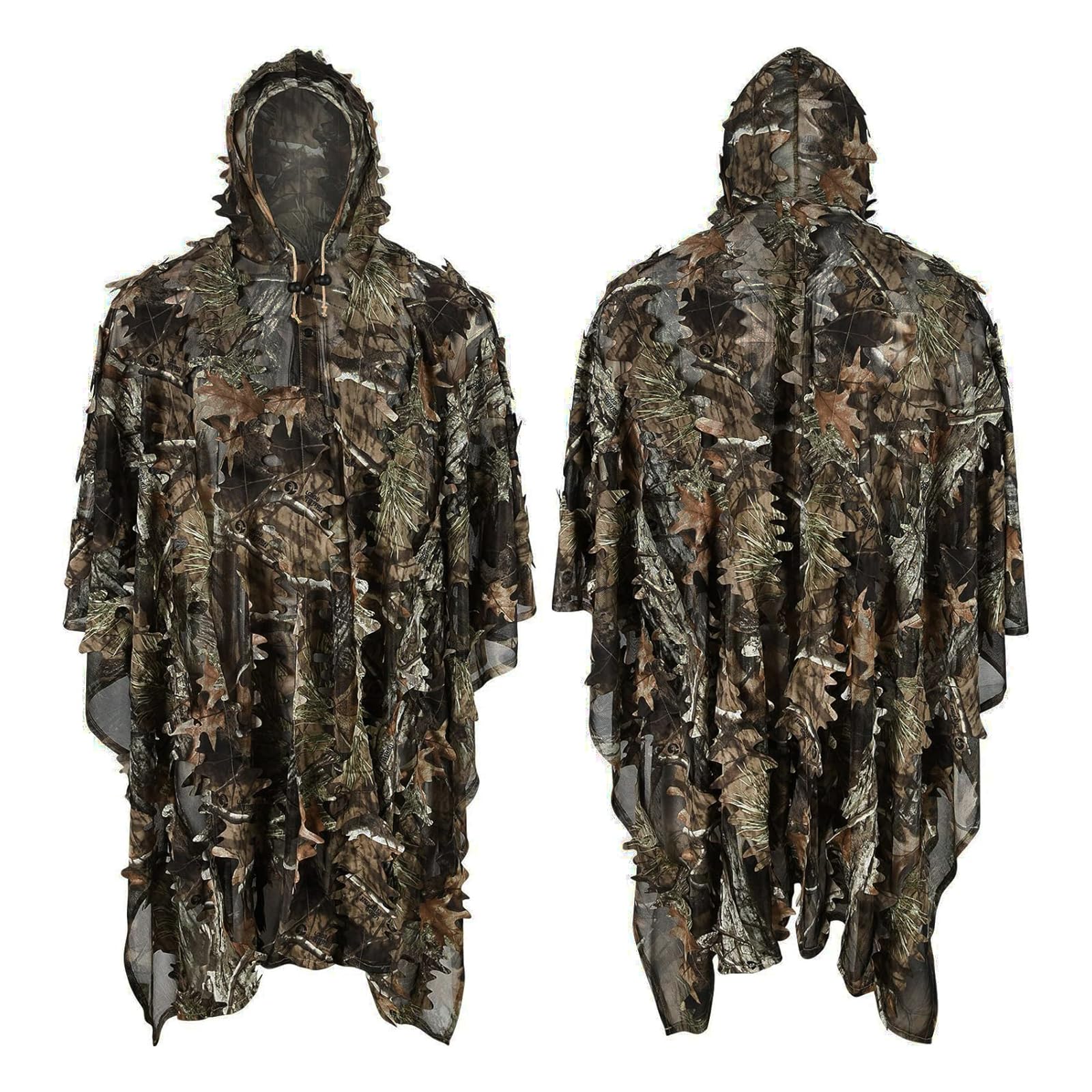 The LOOGU Cape Style Lucky Suit Features a Tree Camouflage Pattern ...