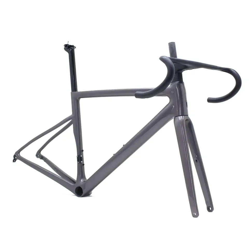 Top 1-1/2* Down 1-1/2 Disc Road Bike Frame Fully Internal Chinese ...
