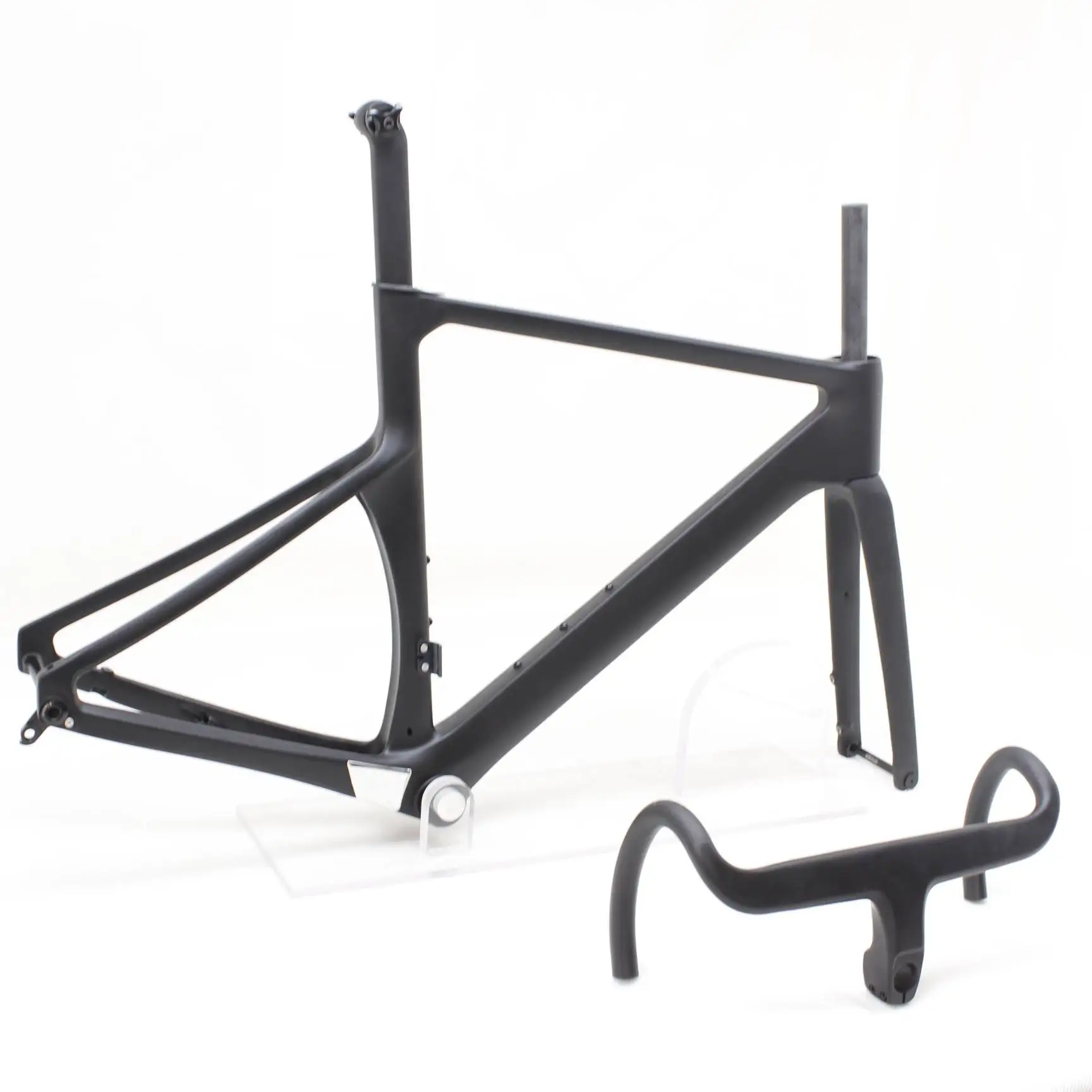 2024 New Carbon Fiber Road Bike Frame Disc Brake 700c Thru Axle 12 ...