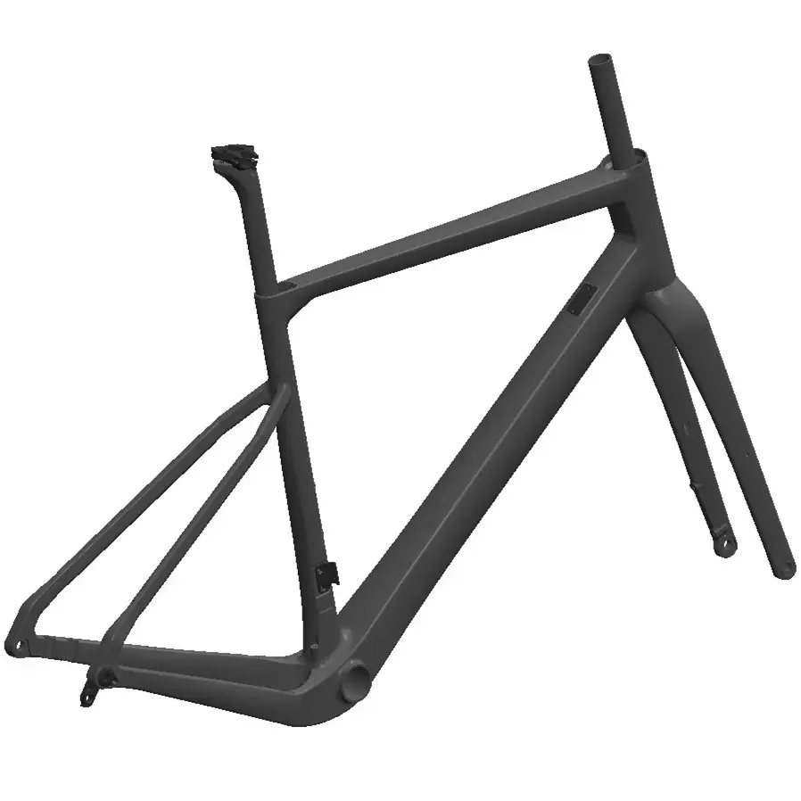 Bike New Carbon Frame Disc Frame T700 Full Carbon Road Bicycle Frame ...