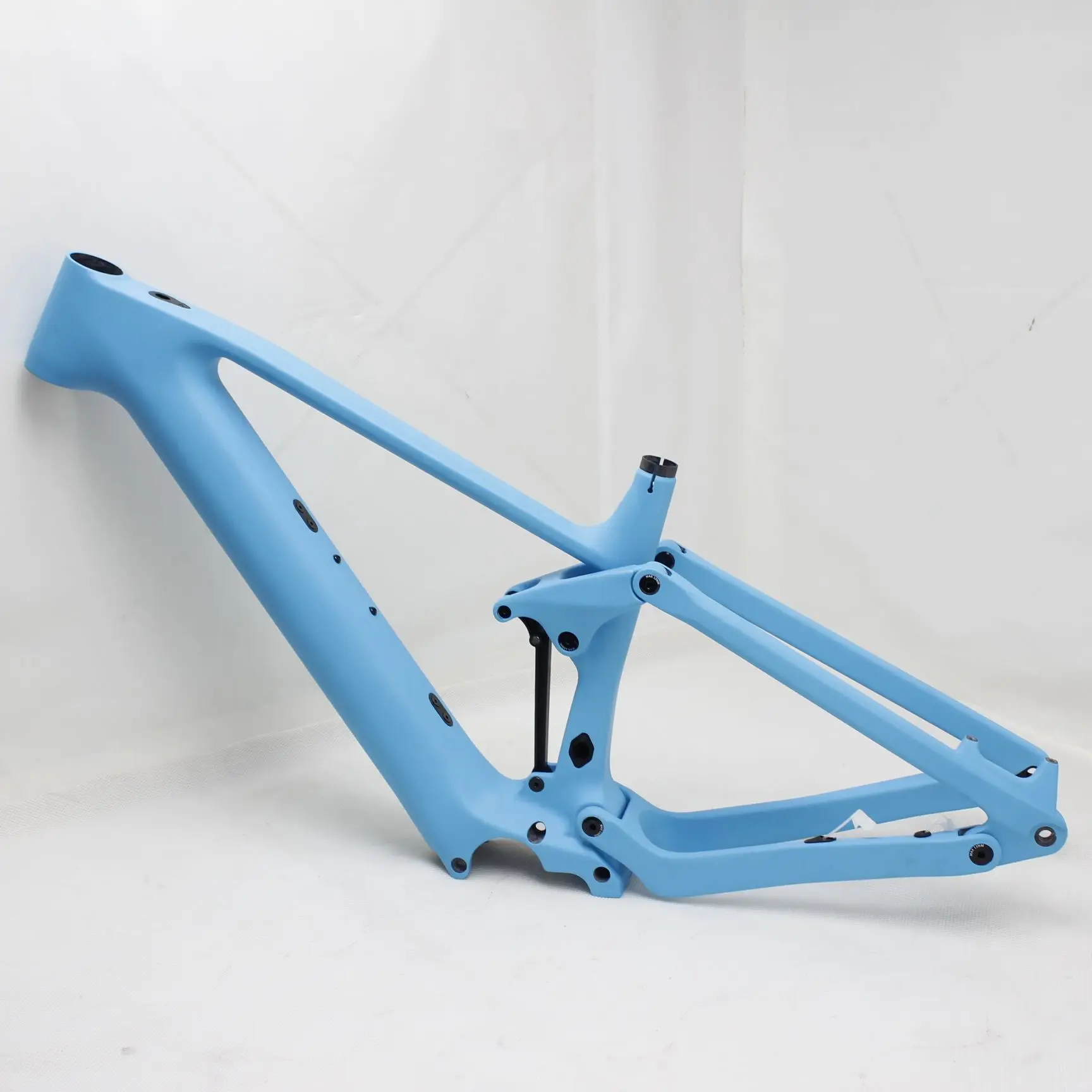 2024 New Design Full Suspension Frame Carbon Fiber E Bike Frame For ...