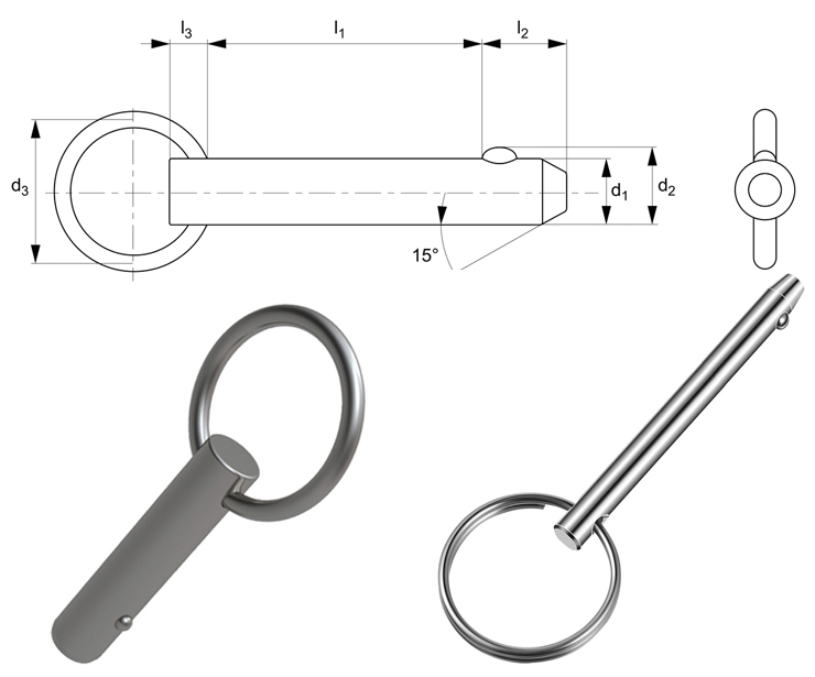 Heavy Duty Detent Quick-Release Pin OEM & ODM | HKAA