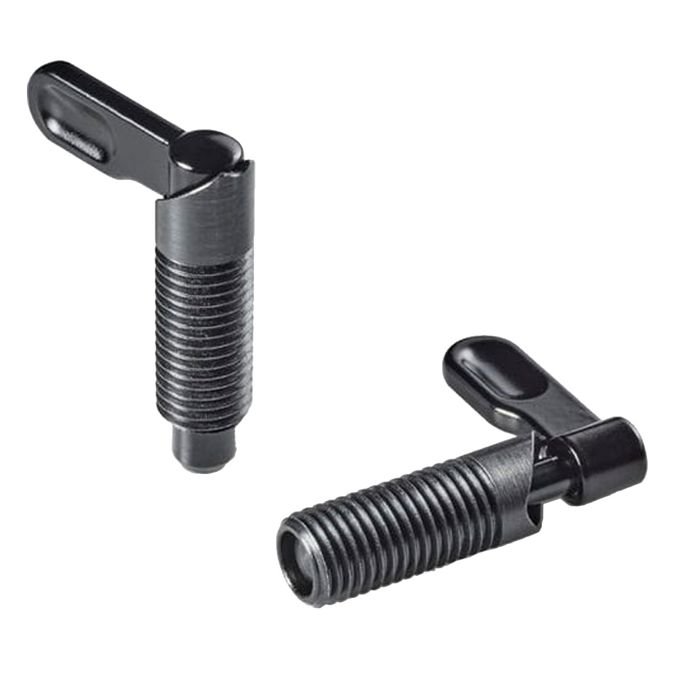 Index Bolts Index Plungers Compact with Hexagon Collar and Locking with ...