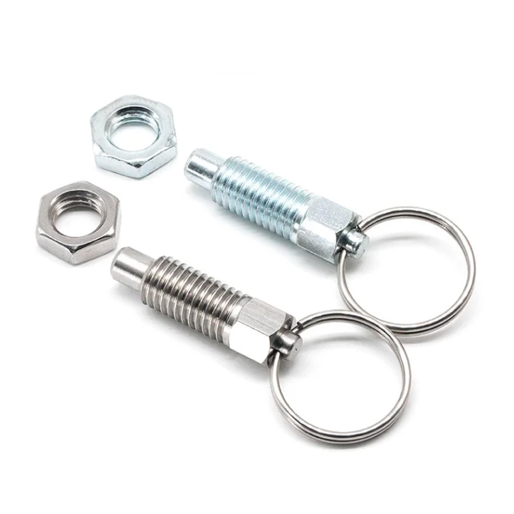 Stainless Steel Pull Ring Retractable Spring Plunger | HKAA Stainless Steel Pull Ring Retractable Spring Plunger | HKAA
