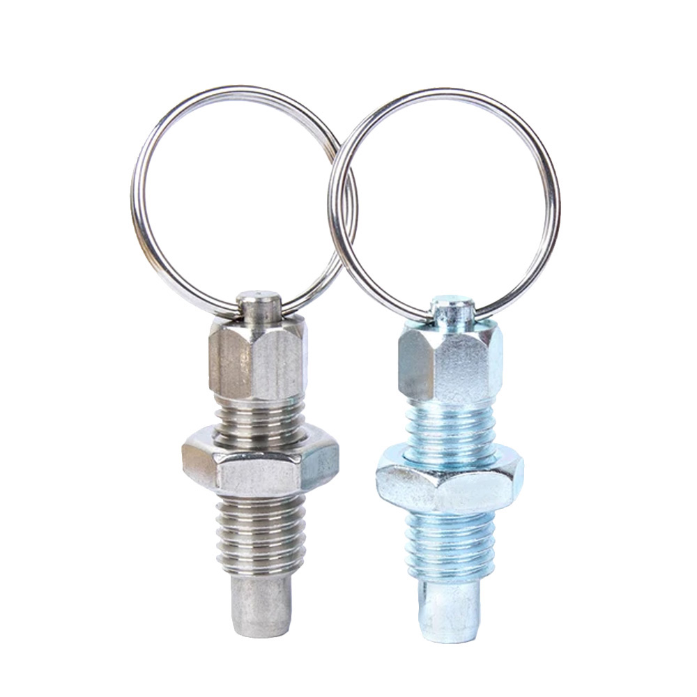 Stainless Steel Pull Ring Retractable Spring Plunger | HKAA