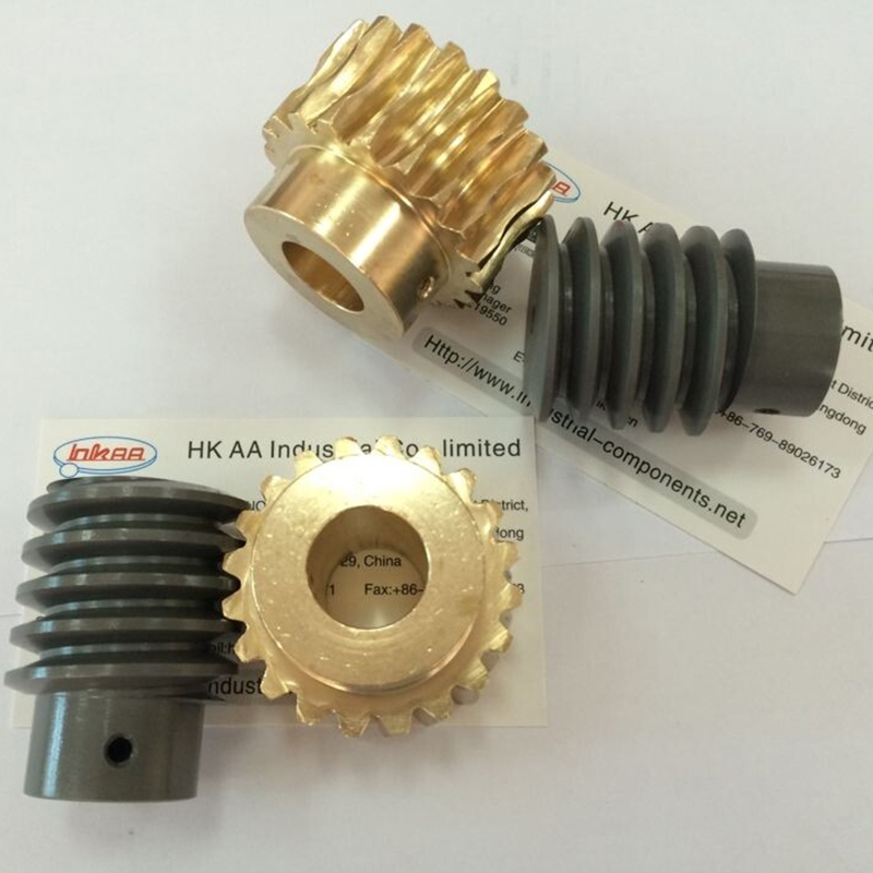 CNC Machining Gears Brass Worm Gear - HKAA