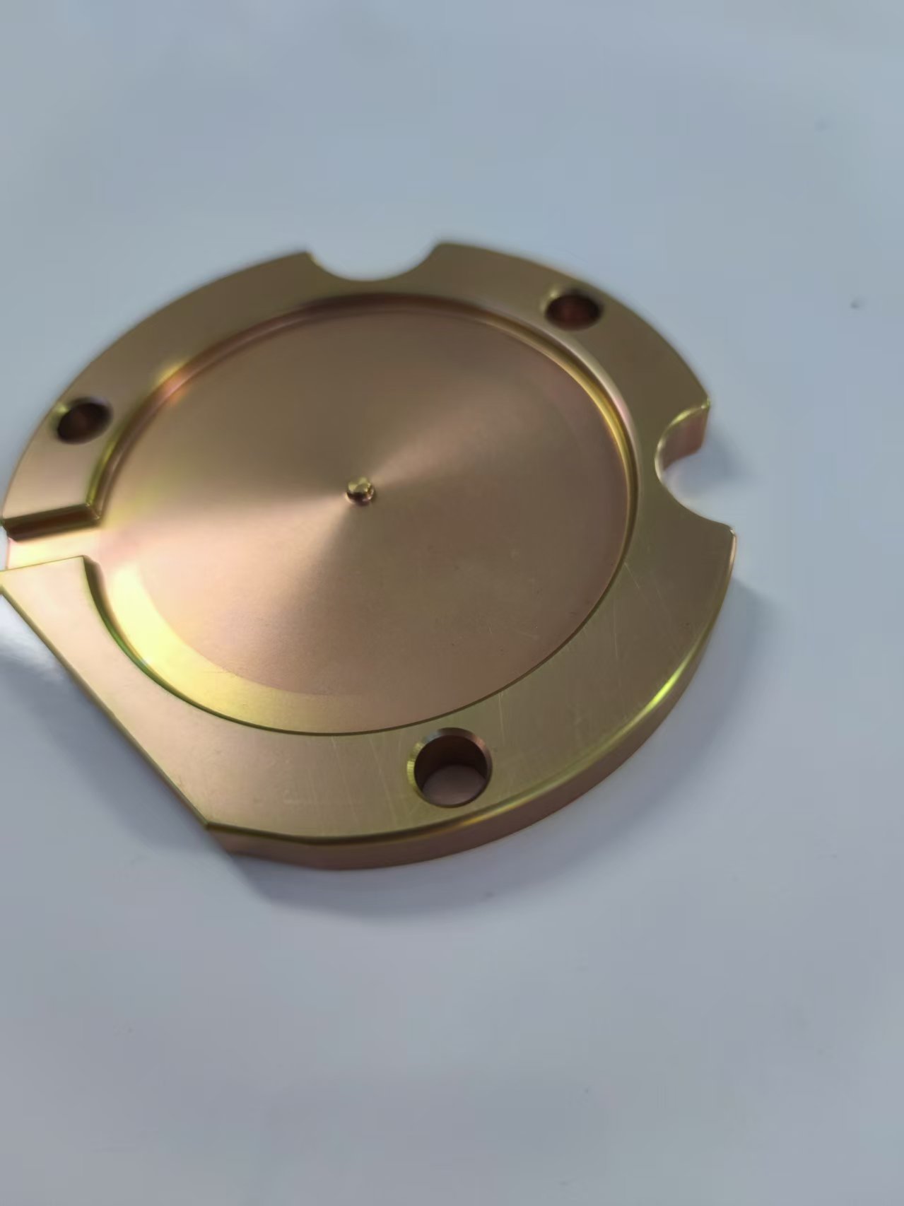 Precision Positioning Flange Cover | Custom OEM CNC Machined Components