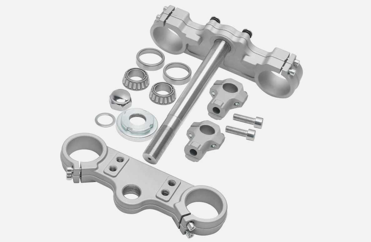 Motorcycle Triple Clamps - Precision Steering Control & Custom Offset ...