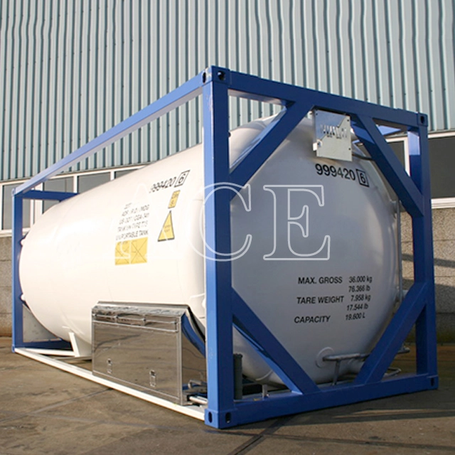 20ft Cryogenic Liquid ISO T75 Tank Container for CO2- Buy Tank ...