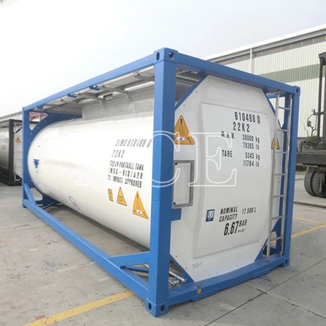 Lined 20ft ISO Tank Container for Concentrated Acid - Buy Tank ...