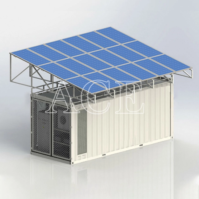Solar Power Special Refrigerator 20ft Reefer Container Cold Room - Buy ...