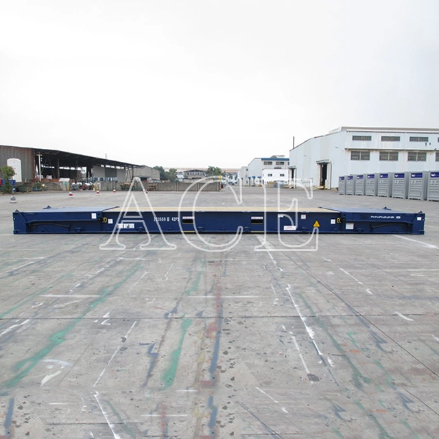 Collapsible 40ft Flat Rack Container Product on ACE Container & Parts ...