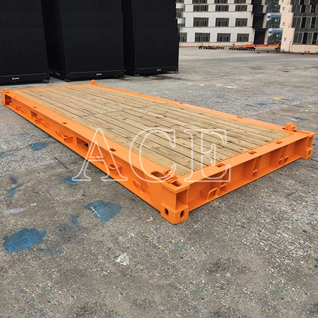 20ft Wood Floor Platform Container for SaleProduct on ACE Container ...