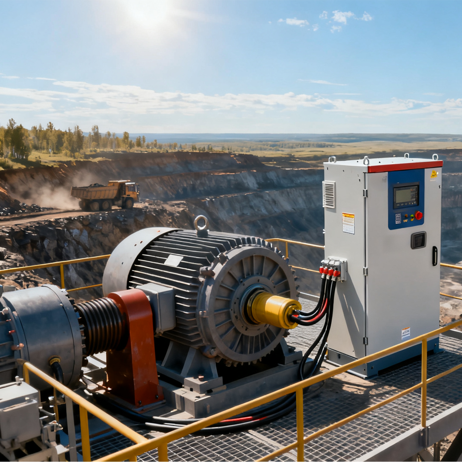 Soft Starter de alta tensão FGI FD3000 exportado com sucesso para um ...