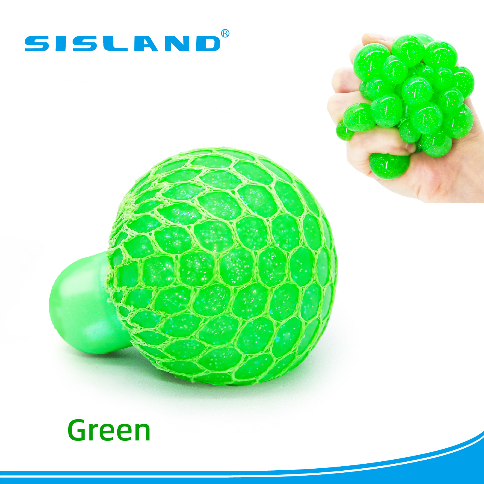 SISLAND Bouncy Slime Stress Ball for Fun Stress Relief | SISLAND