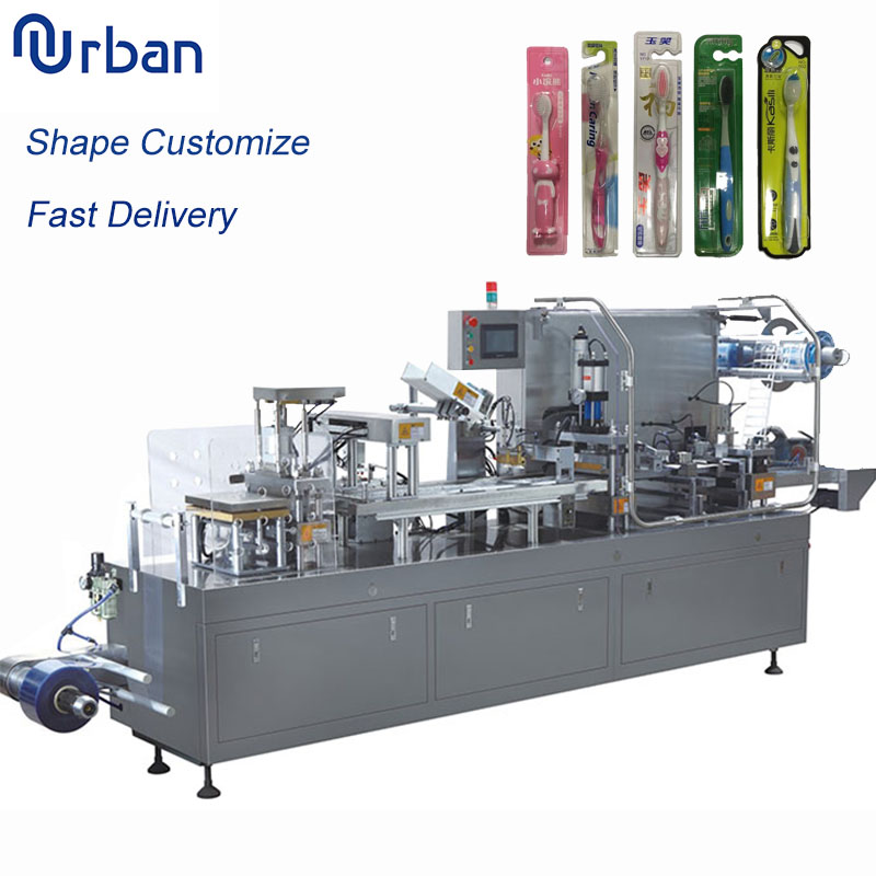 Automatic Blister Paper Card Packaging Machine for Toothbrush - Urban ...