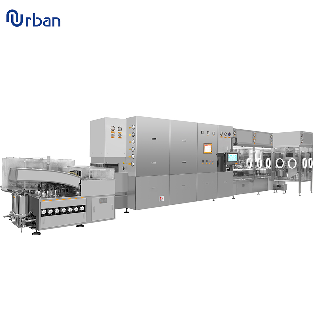 Vial Liquid Washing-Drying-Filling-Stoppering Production Line - Urban ...