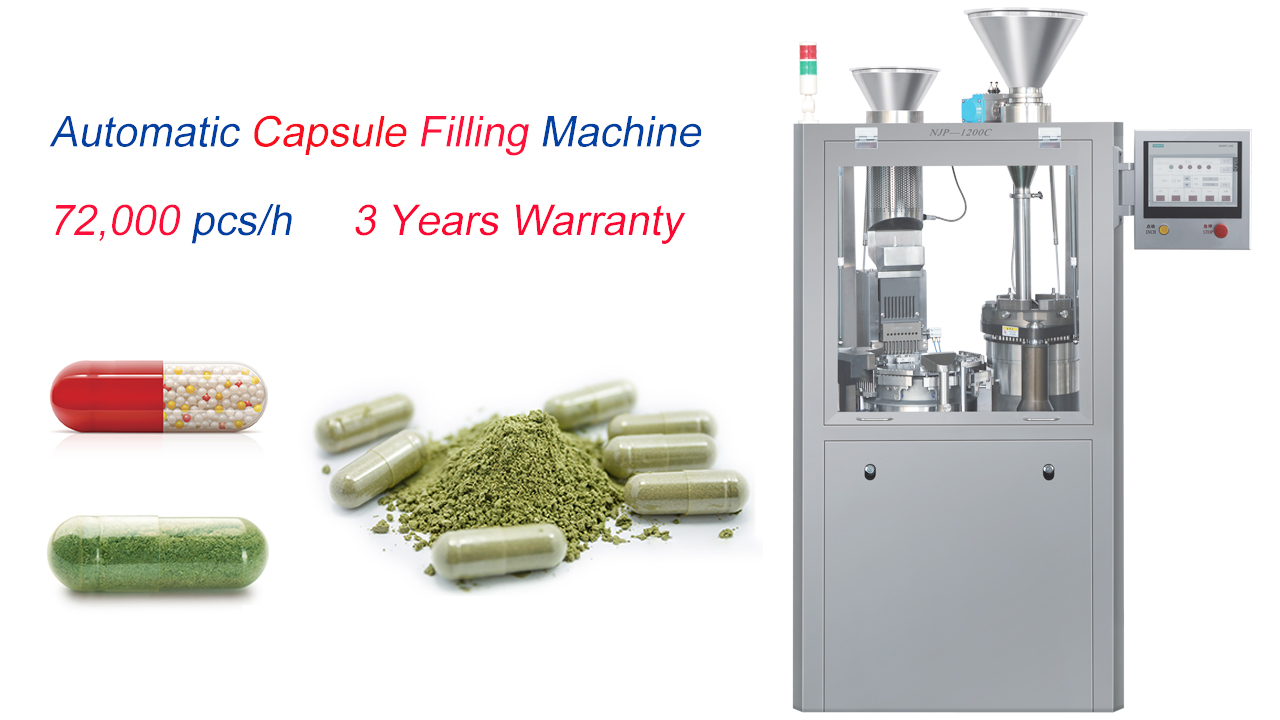 Automatic Capsule Filling Machine - for Pharma, Supplements & Cosmetics ...