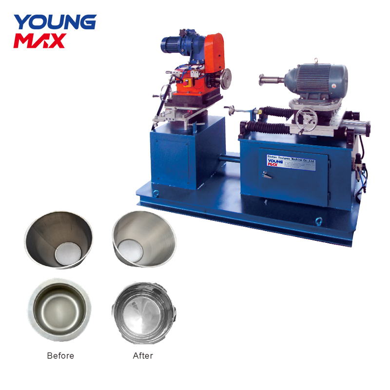 Youngmax cookware inner metal mirror polishing machine Youngmax cookware inner metal mirror polishing machine