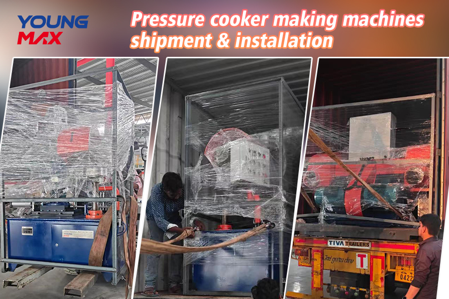 Delivers Cookware Manufacturing Machines to Indian Customer! - Youngmax