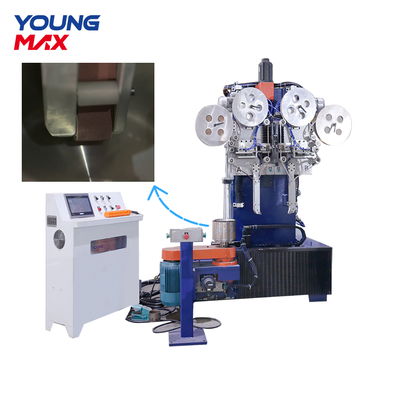 Youngmax High Efficient Sand Blasting Polishing Machine Cookware Inner ...