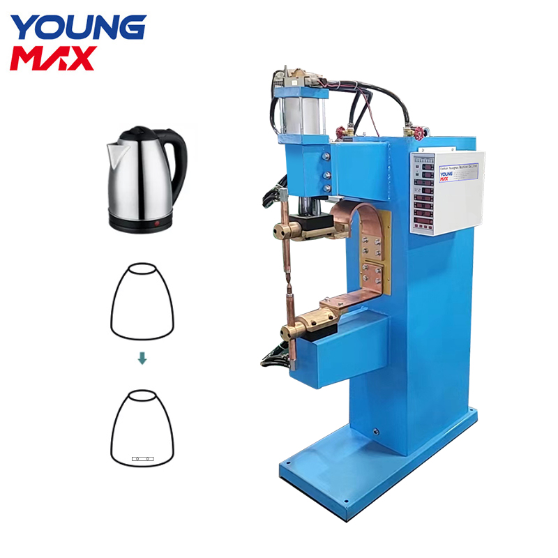 Youngmax easy control electric kettle tea pot clamp spot welding machine