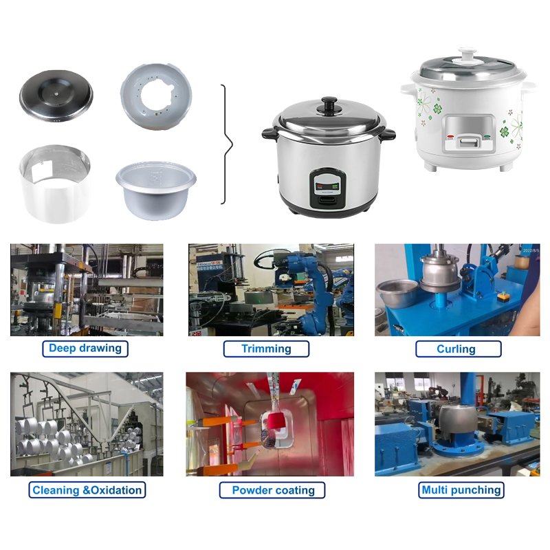 Rice Cooker Production Line Metal Processing Machine Manufacturer ...