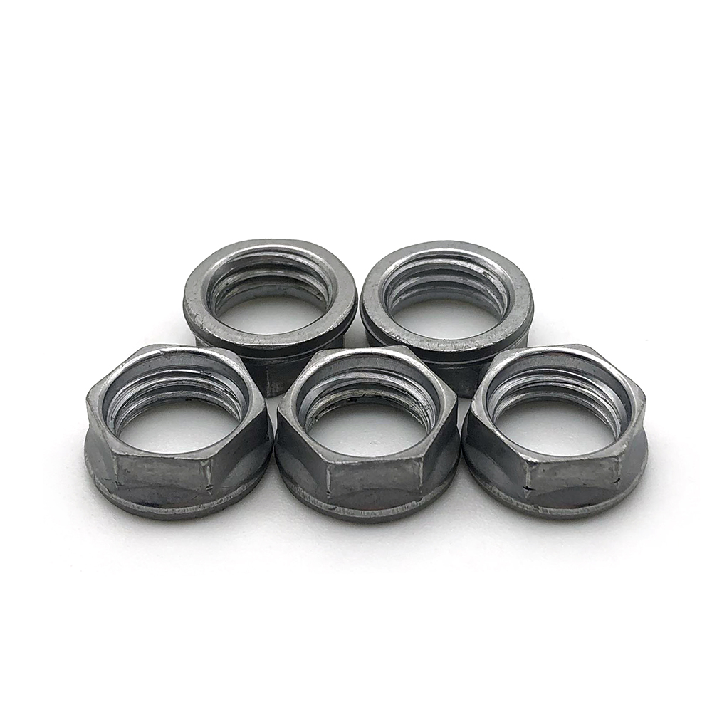 Flange Lock Nut Titanium Alloy Flange Lock Nut for Bicycle Motorcycle ...