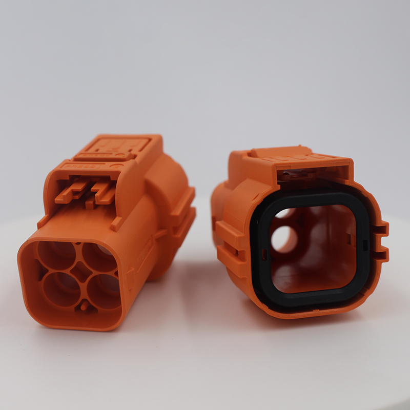 Outdoor Waterproof 4 Pin Module Crimp Terminal Industrial Connectors ...