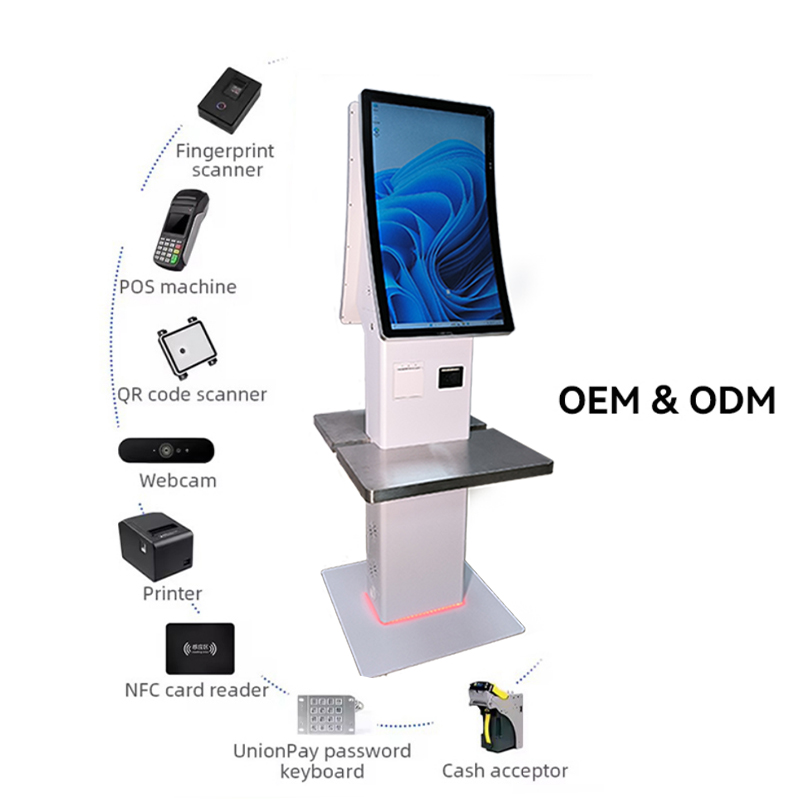 Self-Service Checkout Terminals for Supermarkets: Scan & NFC Payment ...
