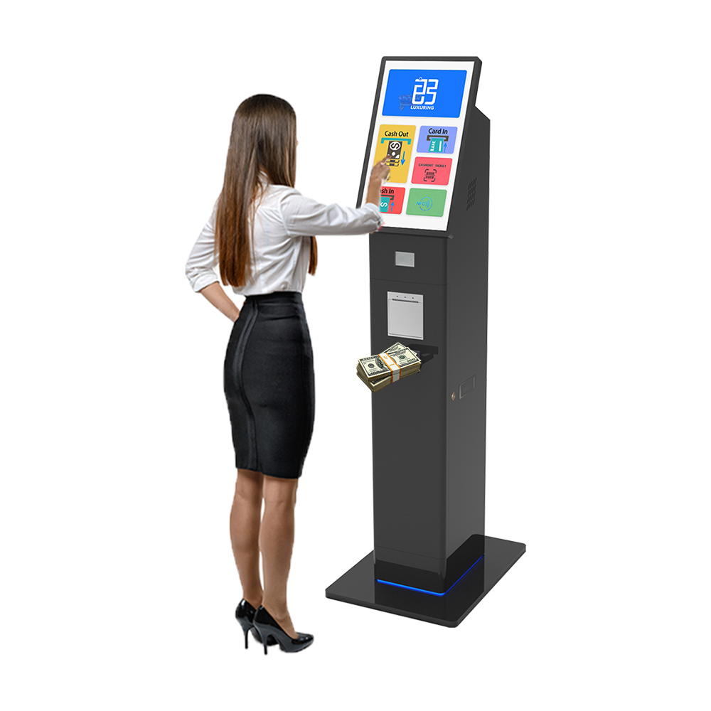 Bank Hotel Self Service Order Kiosk Touch Screen Redemption Kosk ...