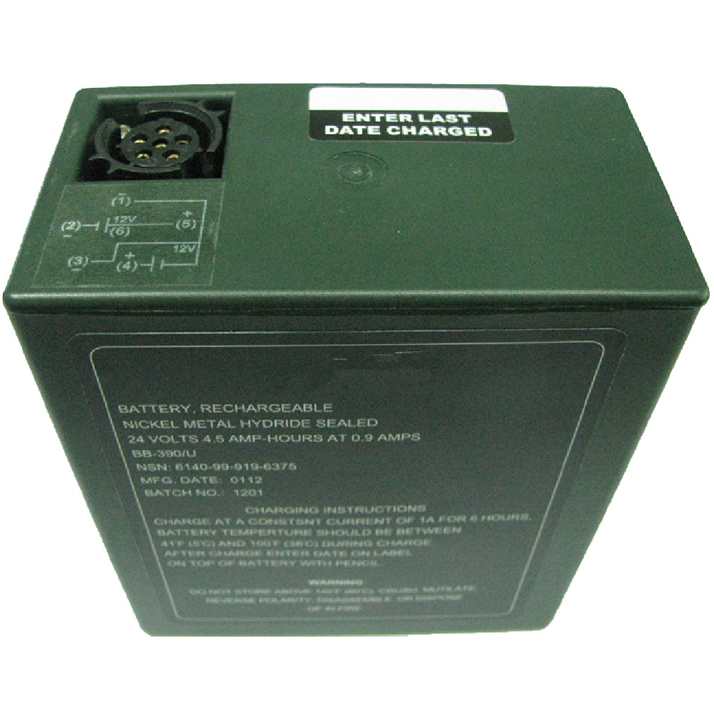 BB-390/U Battery Conformity to MIL-PRF-32052 | WECODO