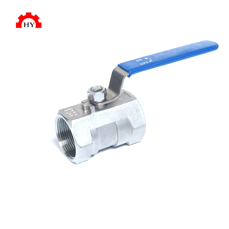 Acero inoxidable SS 304 316 Válvula de bola hembra roscada tipo 1 pieza ...