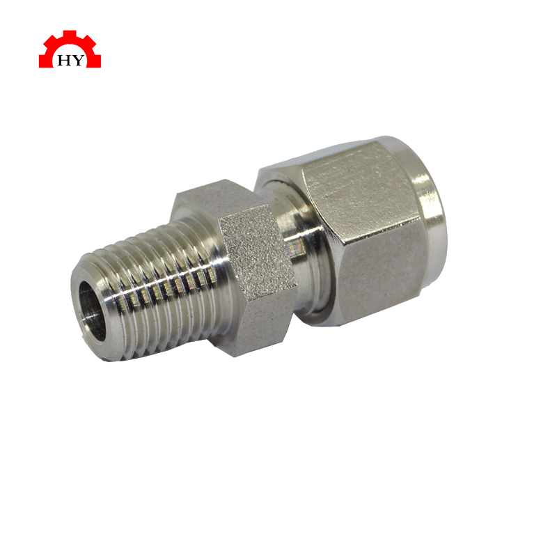 Stainless Steel 304 316 Male Connector Compression Tube Male Adapters ...