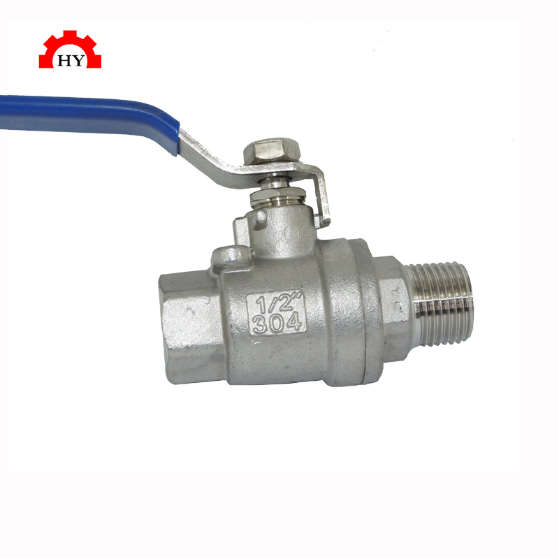 HY 2PC Stainless Steel Male Female Thread Vacuum Ball Valve - HuiYi Valve