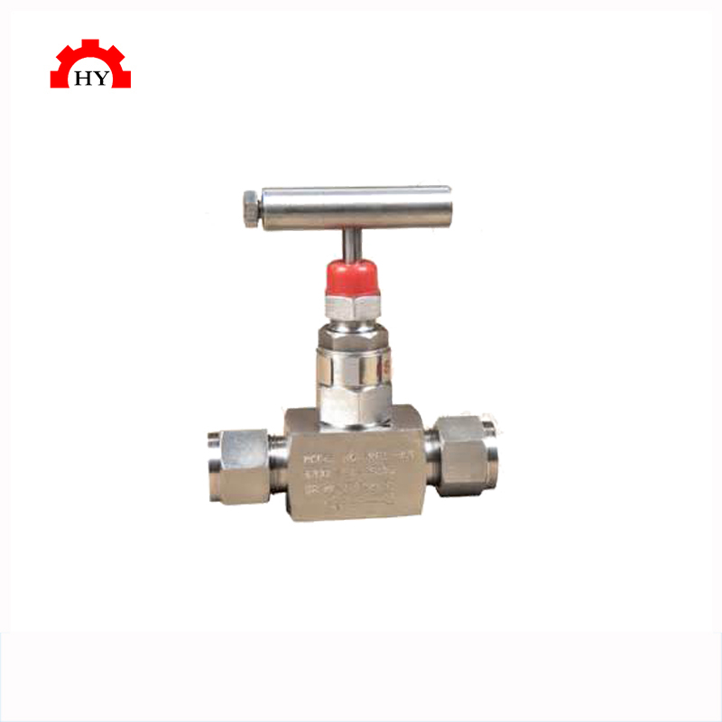 HY SS304 SS316 3000 PSI 6000 PSI Double Ferrules Compression Needle Valve - HuiYi Valve