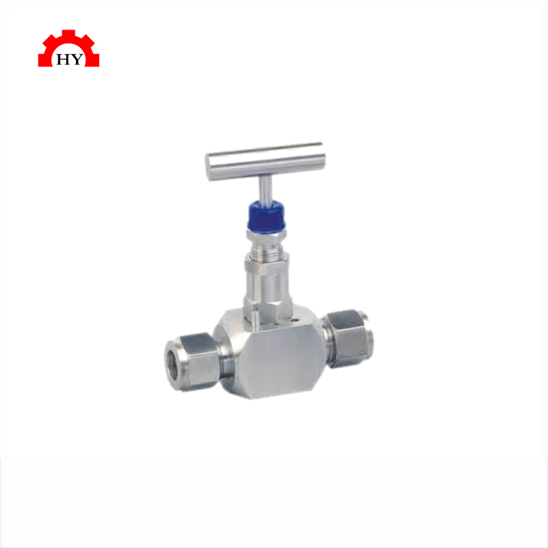 HY SS304 SS316 3000 PSI 6000 PSI Double Ferrules Compression Needle Valve - HuiYi Valve