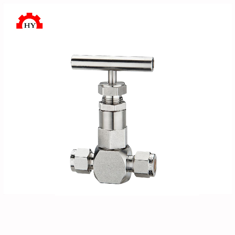 HY SS304 SS316 3000 PSI 6000 PSI Double Ferrules Compression Needle ...