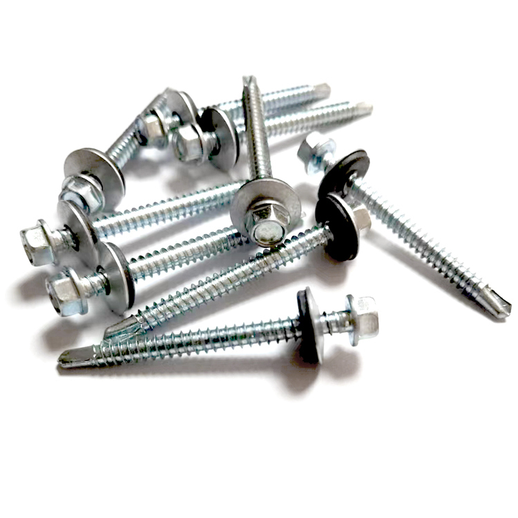 SS401 Self Drilling Roofing Bolts - ST5.5 Hex Flange | UNIBRIDGE