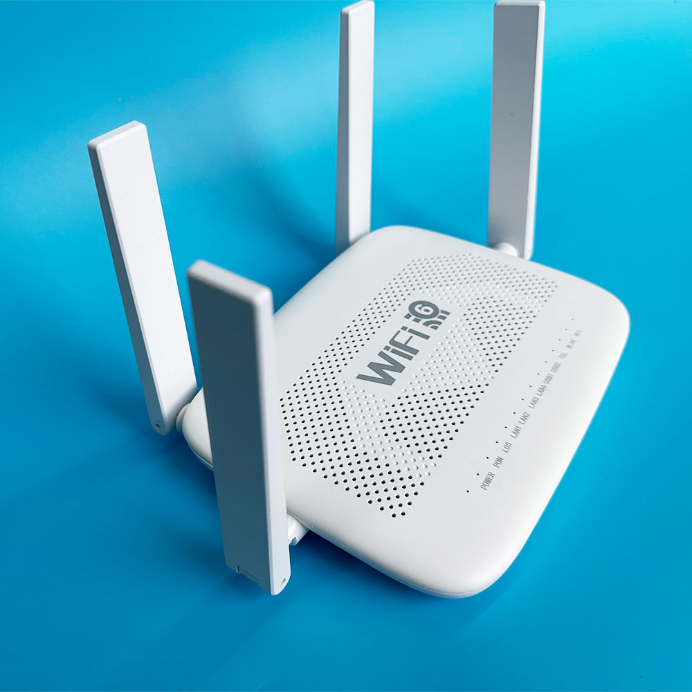 Wifi6 Xpon Onu 4GE Dual Band USB Tel Gepon ONT | MH-PON