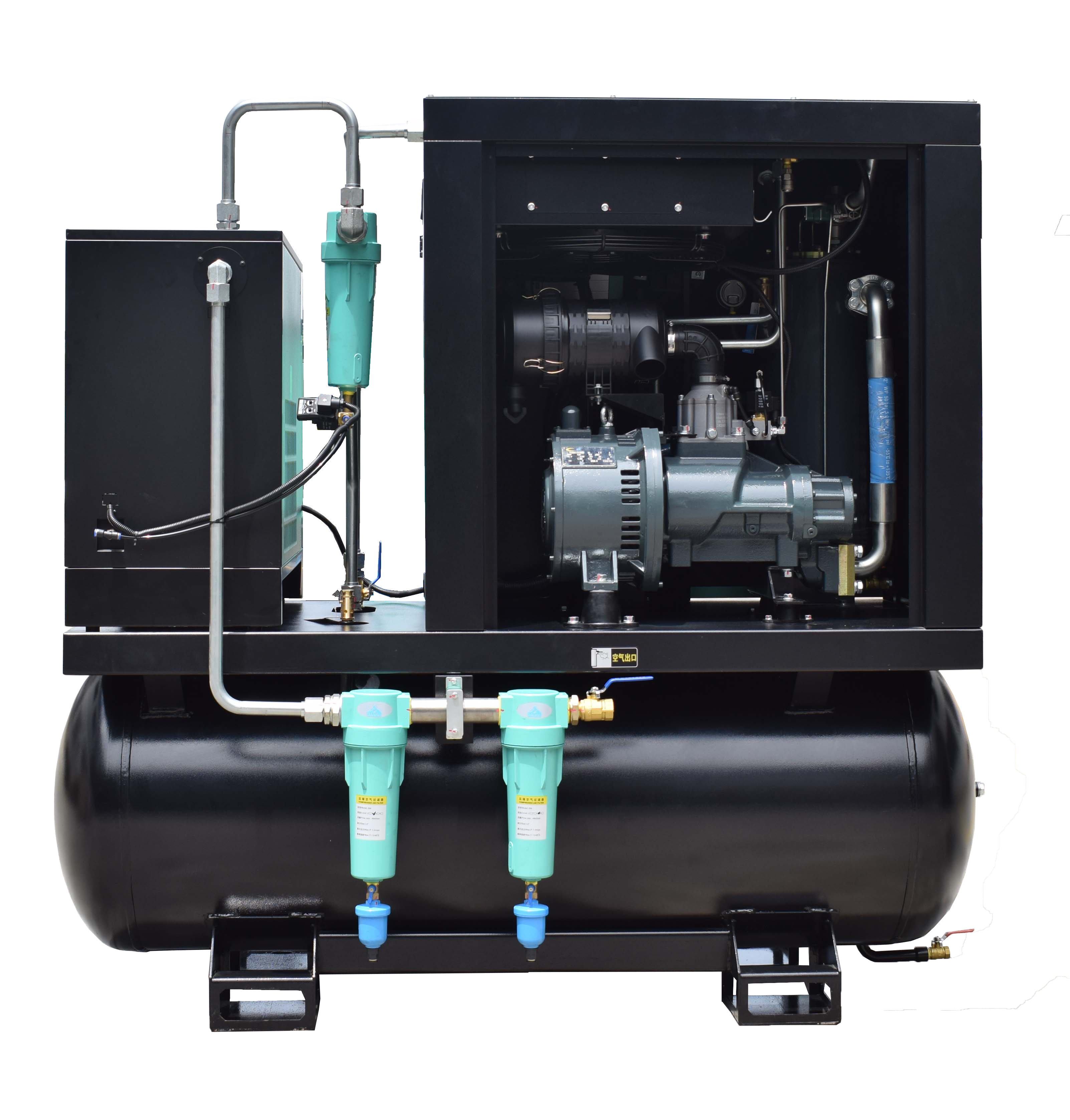 Air Compressor 22KW Screw Integrated Type JT-22YCF(0.8MPa) - Jinyuan ...