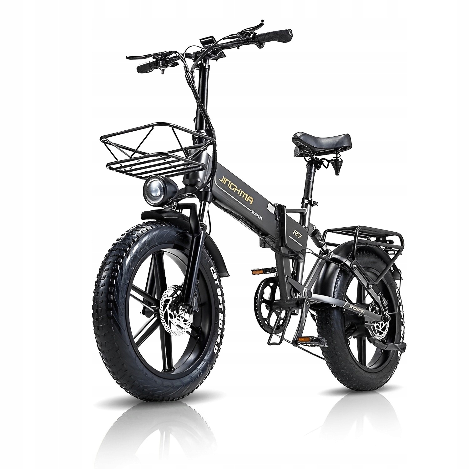 JINGHMA Electric Bike R7 PRO High-speed Brushless Motor 800W 48V17.5Ah All Terrain Electric Bike ...