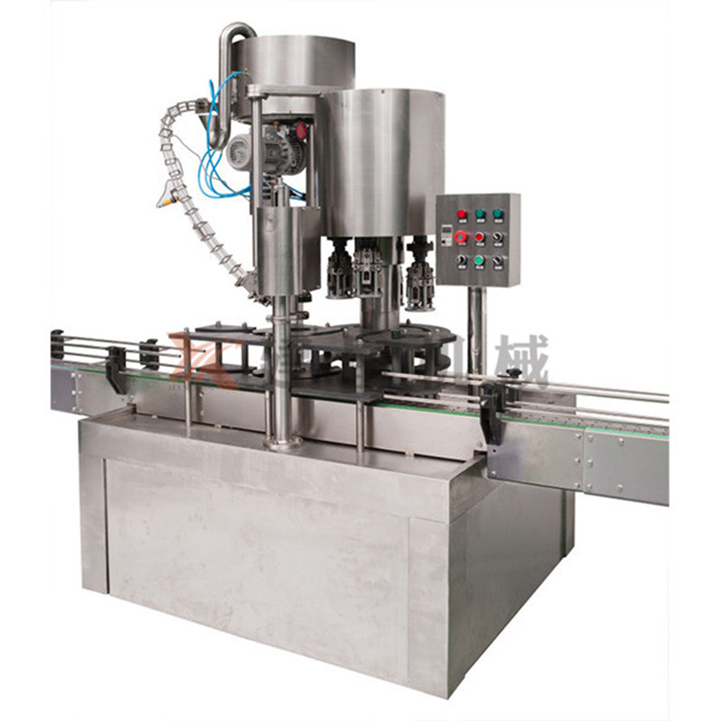 Automatic Capping Equipment Locking Capper with Cap Elevator and Cap ...