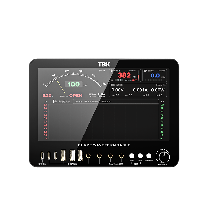 TBK-D7 Curve Waveform Meter: DC Power Supply, Soldering & Diagnostic ...