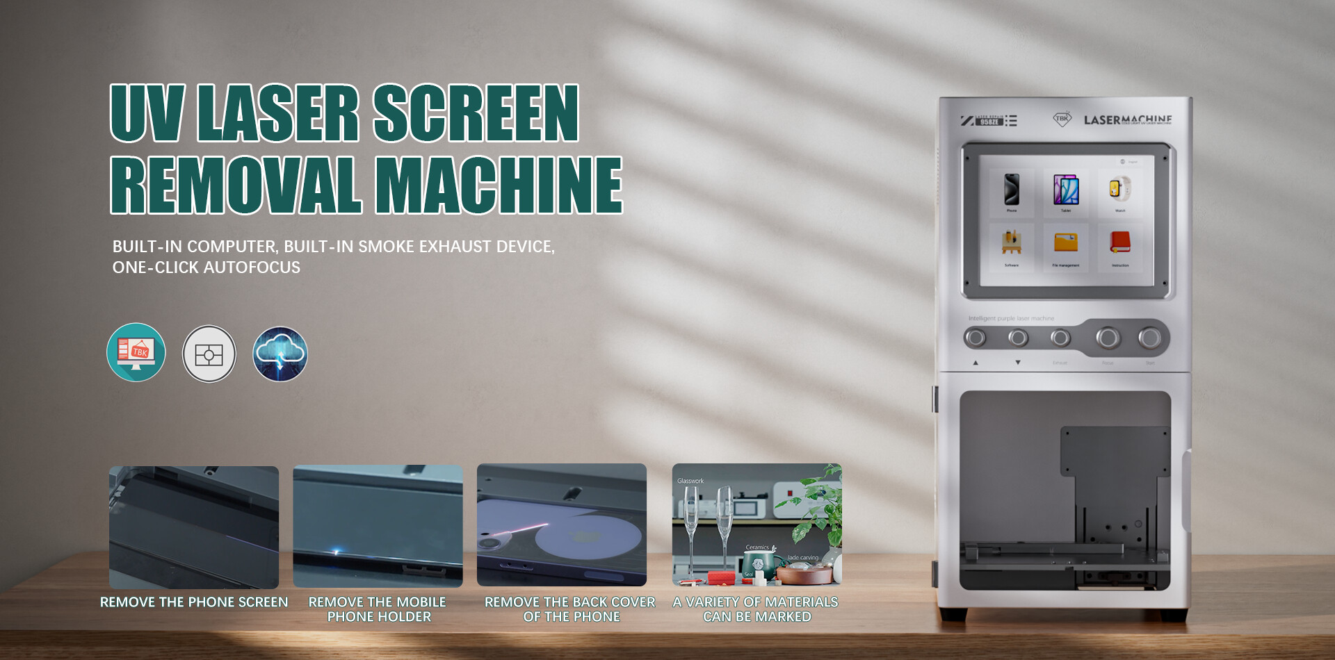 TBK Laser Machine | Mobile Repair Machines Manufacturer & Supplier