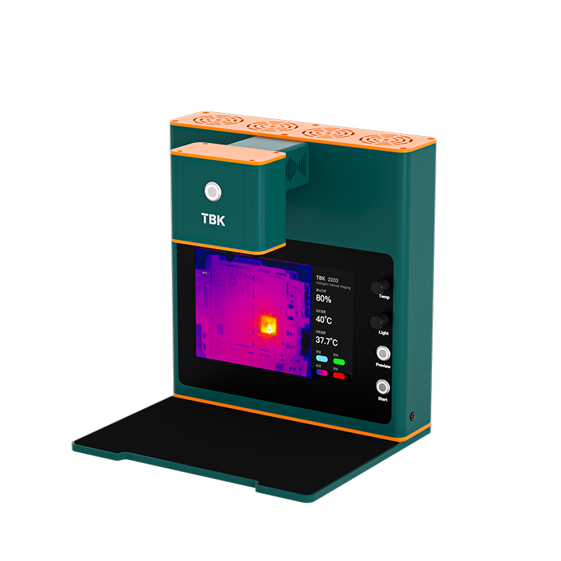 Máquina de soldadura láser TBK-2206 con imagen térmica y microscopio HD