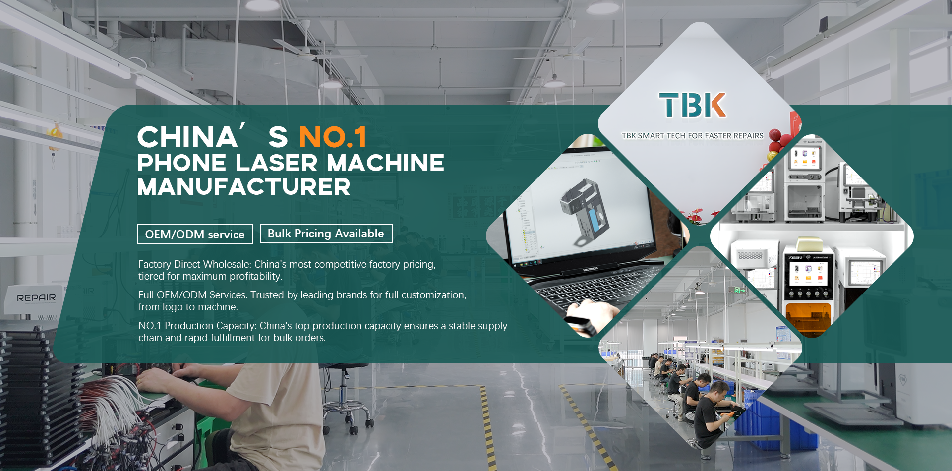 TBK Laser Machine | Mobile Repair Machines Manufacturer & Supplier