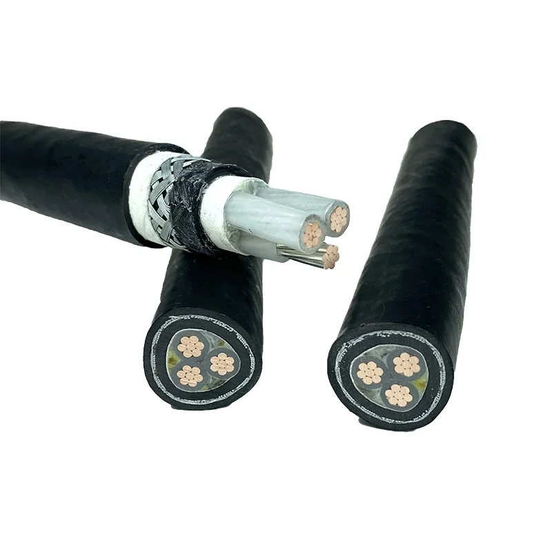 Three Cores Copper Conductor Xlpe Insulation Pvc Sheath Armored ...