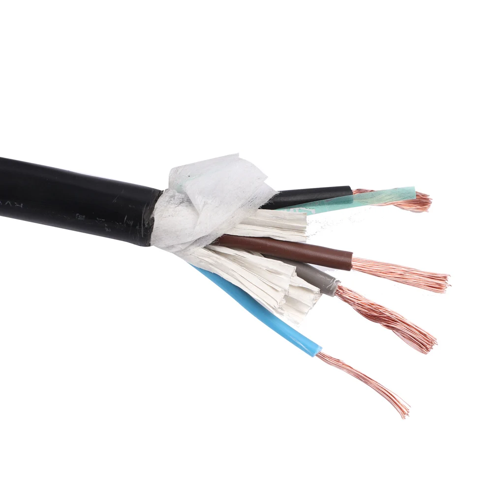 Multicore 0.5mm2 3 Core 4core 4*10mm Iec Rvv Pvc Cable Pvc Insulated Pvc Sheathed Electrical ...